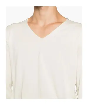 MAISON MARGIELA V-neck Long Sleeve Sweater
