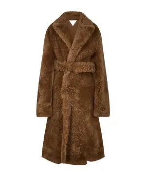 Bottega Veneta Simple Coat - Brown