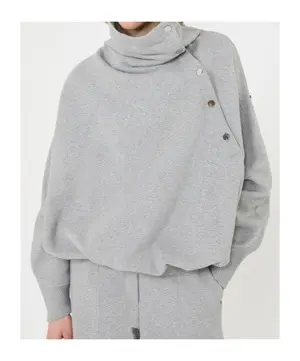 Sportmax Asymmetric Press-stud Sweatshirt