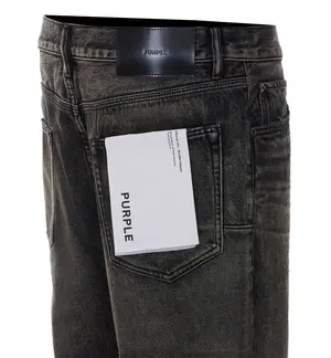 PURPLE BRAND Distressed Patchwork-detail Jeans