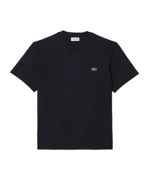 Lacoste Cotton Tshirt With Crocodile Logo