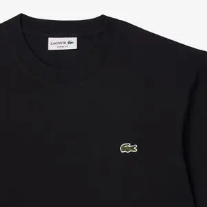 Lacoste Cotton Tshirt With Crocodile Logo