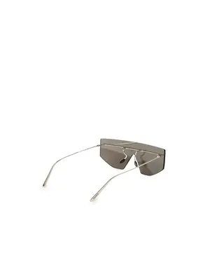 Prada Rimless Shieldstyle Sunglasses