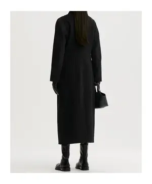 BY MALENE BIRGER Pointcollar Singlebreasted Long Coat