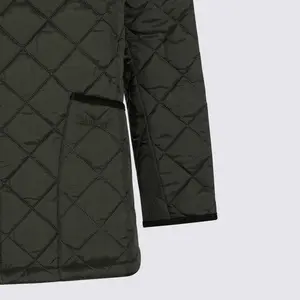 Barbour Quilted Jacket With Corduroy Collar - No