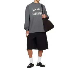 Fear Of God Raw Edge Hem Knee Length Shorts