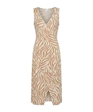 Max Mara Geometric Print Sleeveless Dress