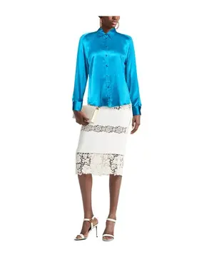 Dolce & Gabbana Solid-color Satin Shirt