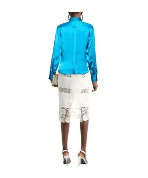 Dolce & Gabbana Solid-color Satin Shirt