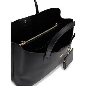 Tommy Hilfiger Satchel Bag With Gold Tone Hardware