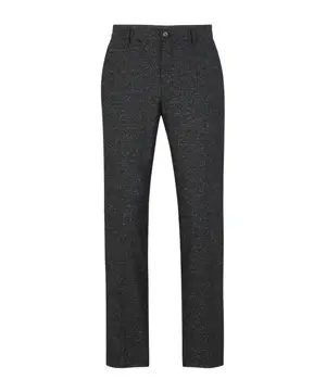Hugo Boss Speckled Tailored Trousers - Grey