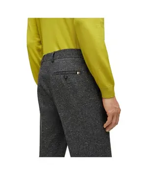 Hugo Boss Speckled Tailored Trousers