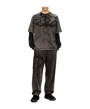 DIESEL® Oversized T-shirt - Grey