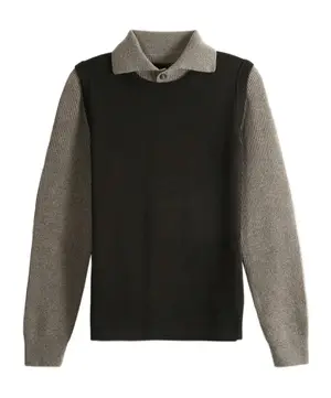 MAISON MARGIELA Long-sleeve Polo-collar Sweater