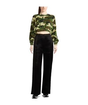 Dolce & Gabbana Camouflage Cropped Hoodie