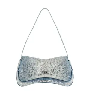 DIESEL® Medium-sized Denim Tote Bag - Blue