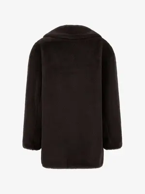Herno Double-breasted Faux Fur Coat