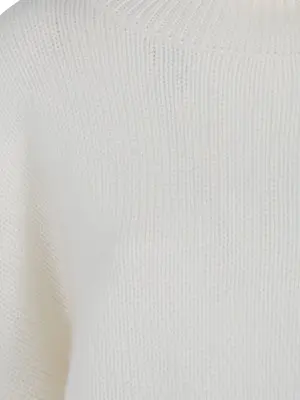 LISA YANG Cropped Turtleneck Knitted Sweater