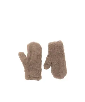 Max Mara Pull-on Mittens With Detachable Strap