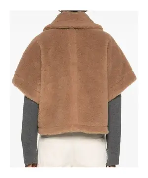 Max Mara Pocketed Cape With Classic Collar