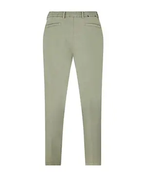 Hugo Boss Sagegreen Drawstring Blend Casual Trousers