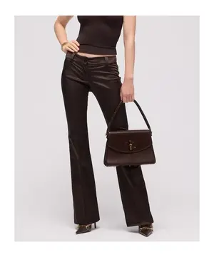 Gucci Bamboo Vendetta Top Handle Bag - Dark Brown