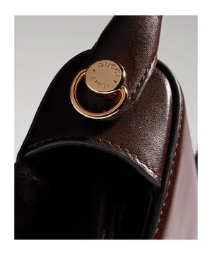 Gucci Bamboo Vendetta Top Handle Bag - Dark Brown