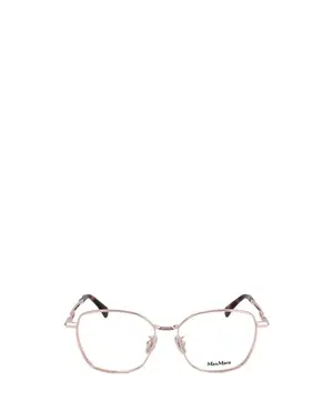 Max Mara Full-frame Non-prescription Glasses - Nude