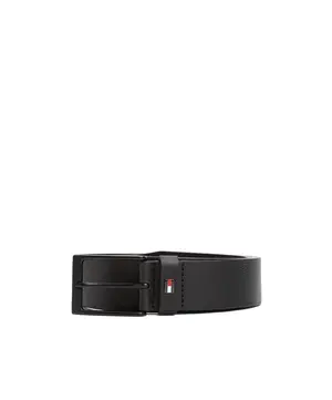 Tommy Hilfiger Solid Color Leather Belt