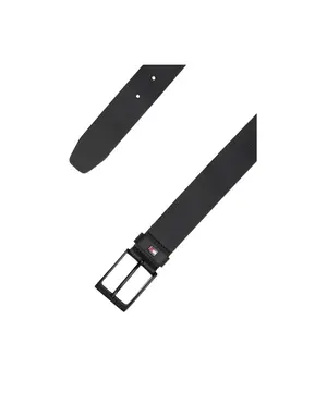 Tommy Hilfiger Solid Color Leather Belt