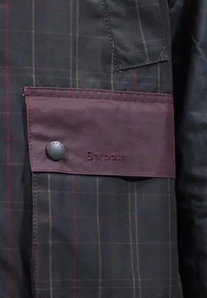 Barbour Patchwork Cordcollar Wax Jacket