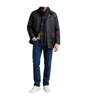 Barbour Patchwork Cordcollar Wax Jacket