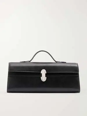 Savette Slim Pochette Leather Clutch