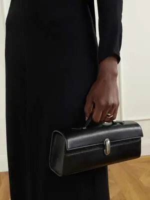 Savette Slim Pochette Leather Clutch