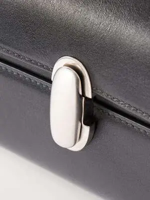 Savette Slim Pochette Leather Clutch