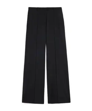 JIL SANDER Casual Trousers With Belt Loops - Black