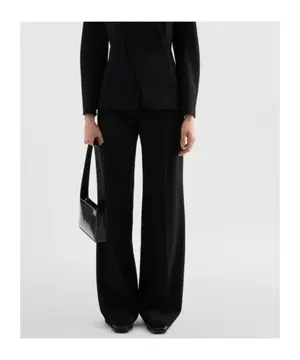 JIL SANDER Wool Canvas Trousers
