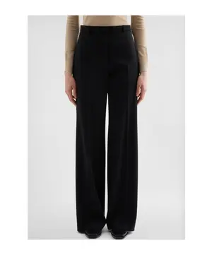 JIL SANDER Wool Canvas Trousers