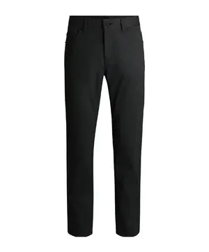 Hugo Boss Simple Straight-leg Pants - Black