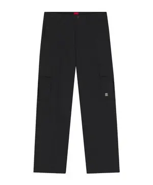 Hugo Boss Simple Straight-leg Pants - Black