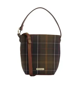 Barbour Color-block Crossbody Bag - Black