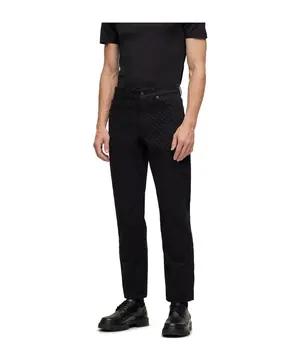 Hugo Boss Diamondquilted Straightleg Trousers