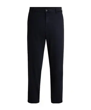 Hugo Boss Simple Straight-leg Pants - Blue