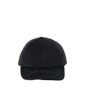 Max Mara Lancia Logo Embroidered Baseball Cap
