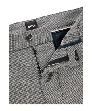 Hugo Boss Simple Straight-leg Pants - Black