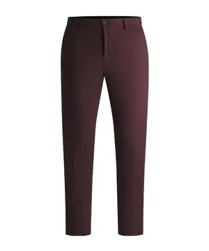 Hugo Boss Simple Straight-leg Pants - Red