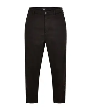 Hugo Boss Simple Straight-leg Pants - Black