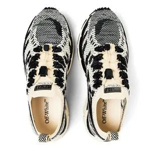 Off-White Lightweight Knit Casual Shoes