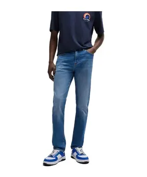 Hugo Boss Mediumblue Gradient Washed Jeans