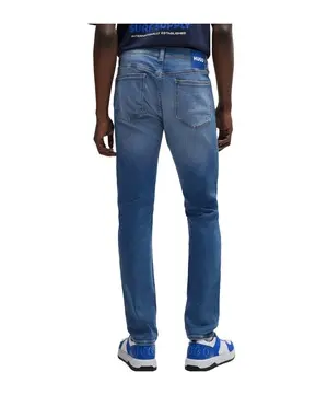 Hugo Boss Mediumblue Gradient Washed Jeans